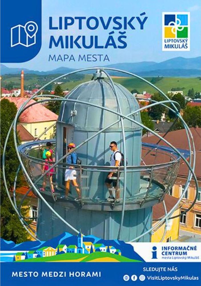 Aktualizovaná turistická mapa Liptovského Mikuláša - Blog - E-shop